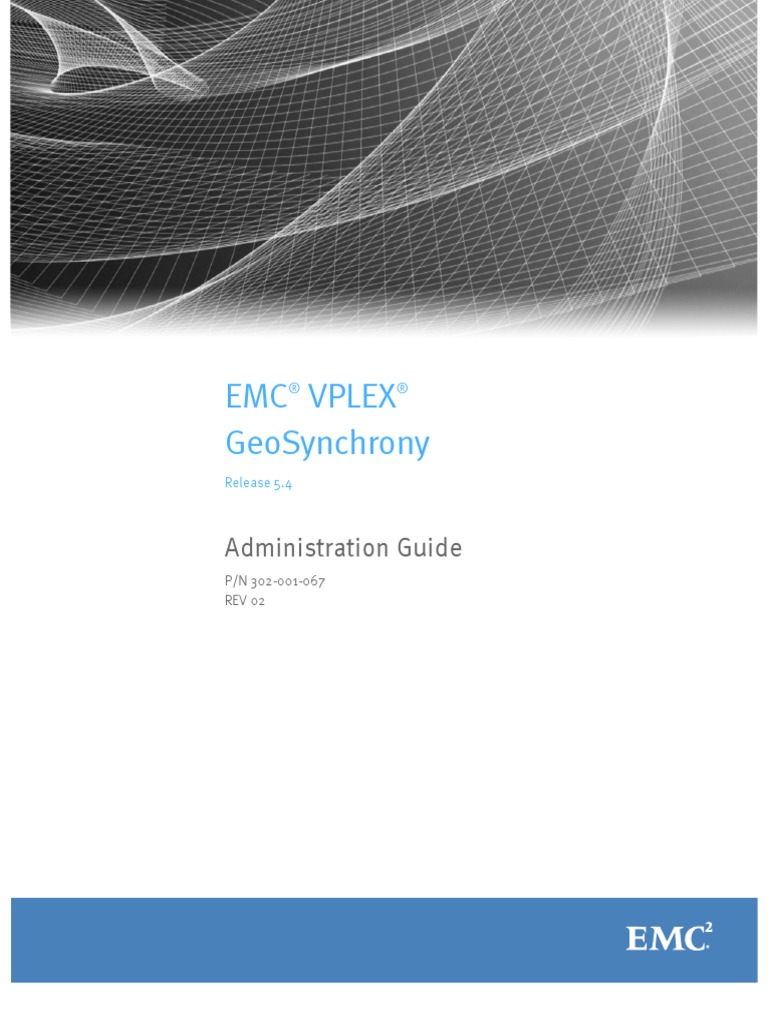 Docu57786 VPLEX 5.4 Administration Guide | PDF | Password | Command Line Interface