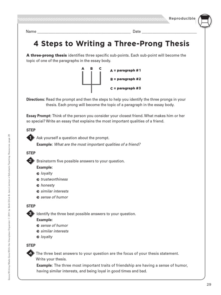 3 Prong Thesis | PDF
