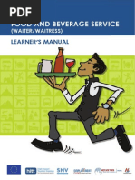 Waiter and Waitress | PDF | Menu | Waiting Staff