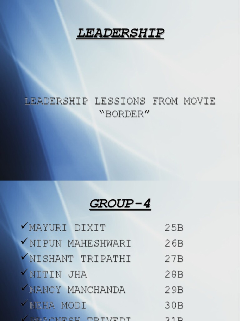 LDRSHP | PDF