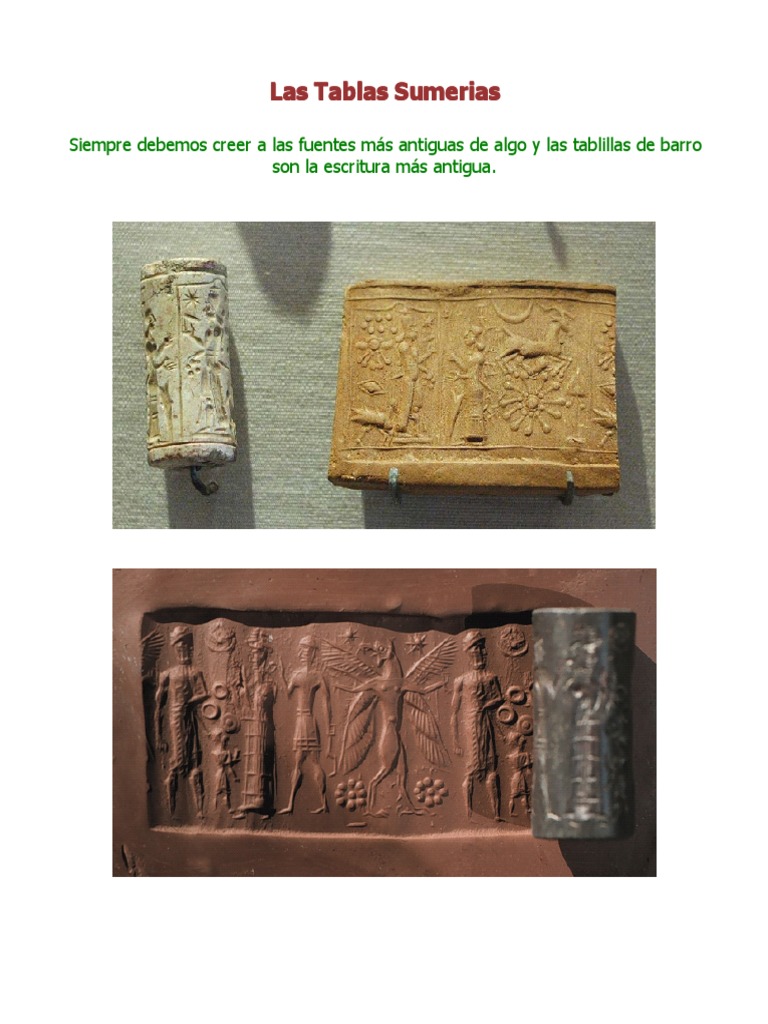 Las Tablas - Sumerias PDF | PDF