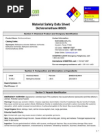 Methylene Chloride: Safety Data Sheet | PDF | Volatile Organic Compound | Pesticide
