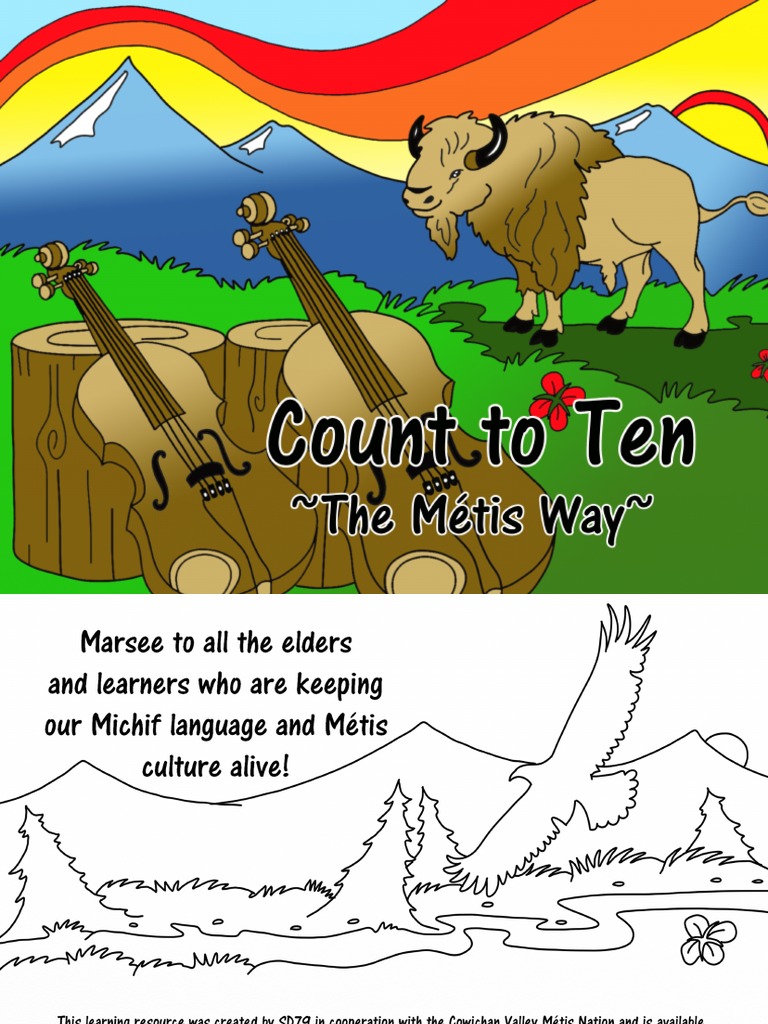 Michif Language Colouring and Activity Book | PDF