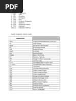 Kode ICD 10 untuk Faringitis dan Tonsilitis | PDF | Fiksi Misteri ...