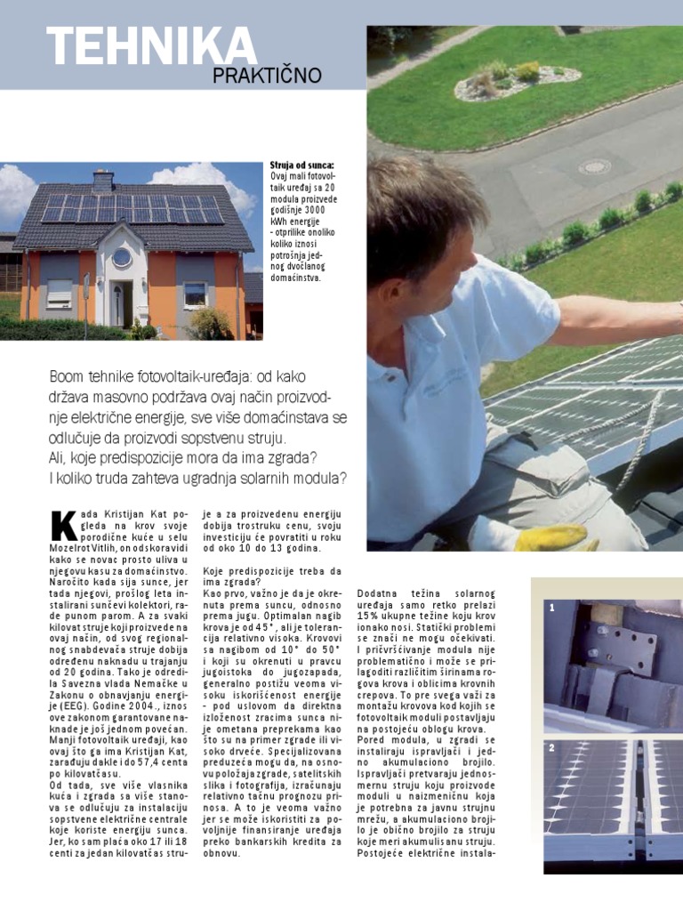 Solarne Ploce | PDF