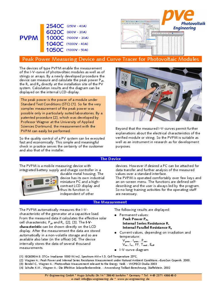 Pvpm-Datasheet 02 | PDF | Power Supply | Photovoltaics