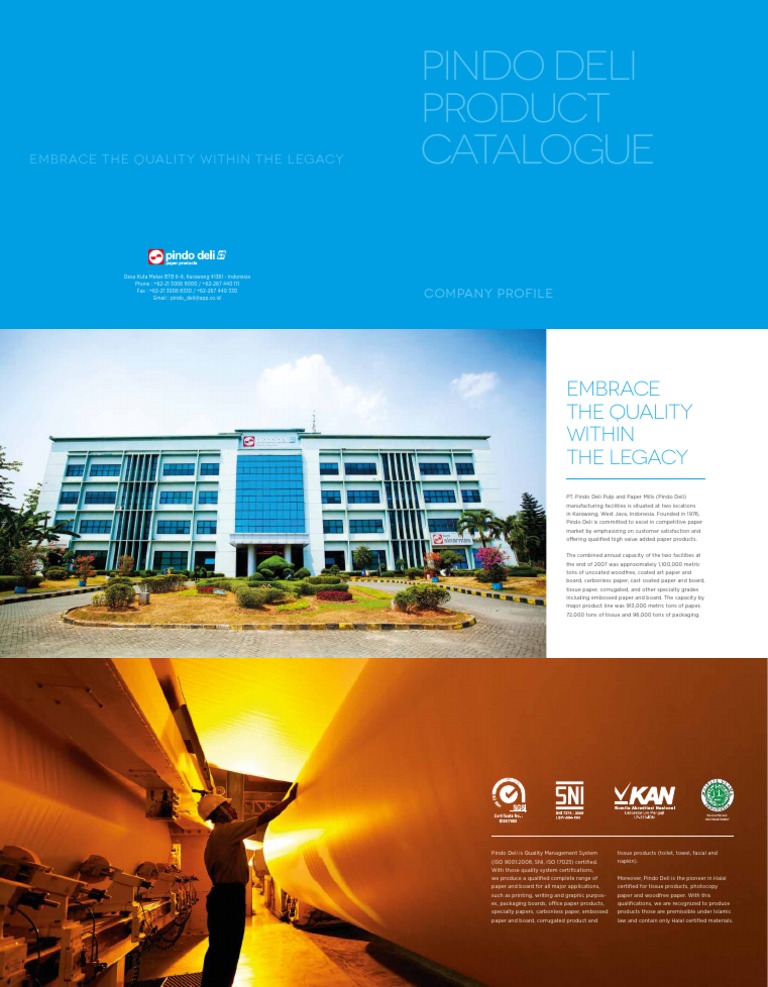 Product Catalogue Pindo Deli Ar | Printing | Business