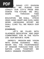 Zamboanga Peninsula Hymn: Our Eden Land | PDF