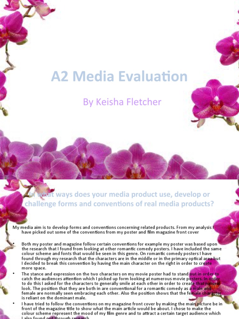 A2 Media Evaluation: by Keisha Fletcher | PDF | You Tube | New Media