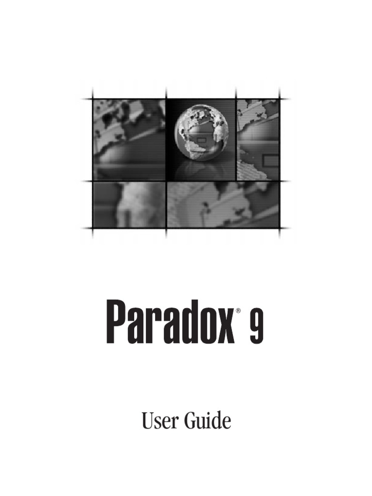 Paradox 9 Eng | PDF | Installation (Computer Programs) | Button (Computing)
