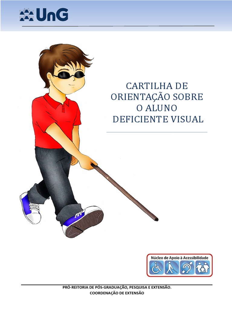 Cartilha de Orientacao Sobre o Deficiente Visual PDF | PDF | Sistema ...