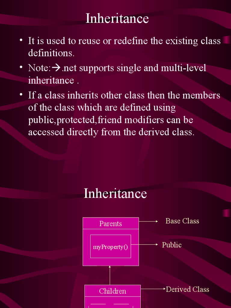 Vb Day 4 Pdf Inheritance Object Oriented Programming Class 2987