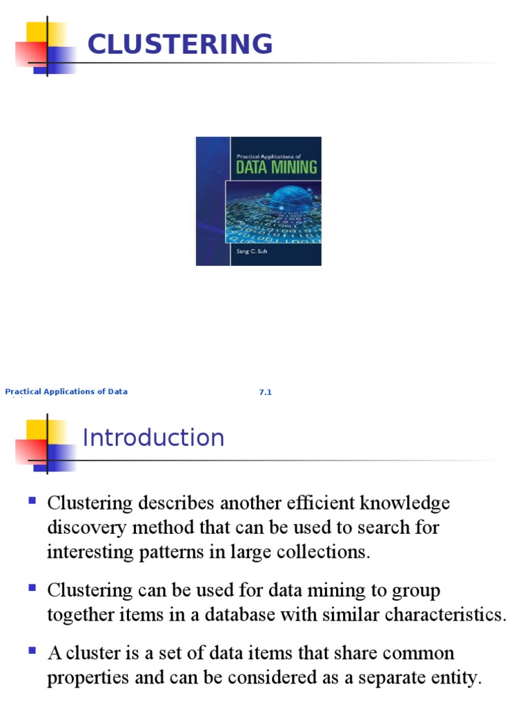 Clustering | PDF | Cluster Analysis | Algorithms