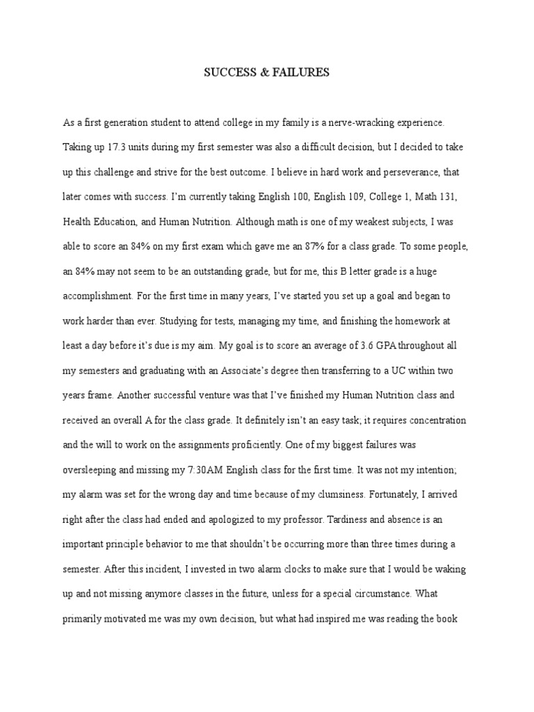 First-Gen College Journey | PDF