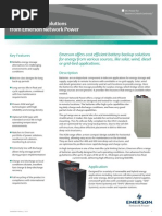 Enersys Selection Guide | PDF | Battery Charger | Rechargeable Battery