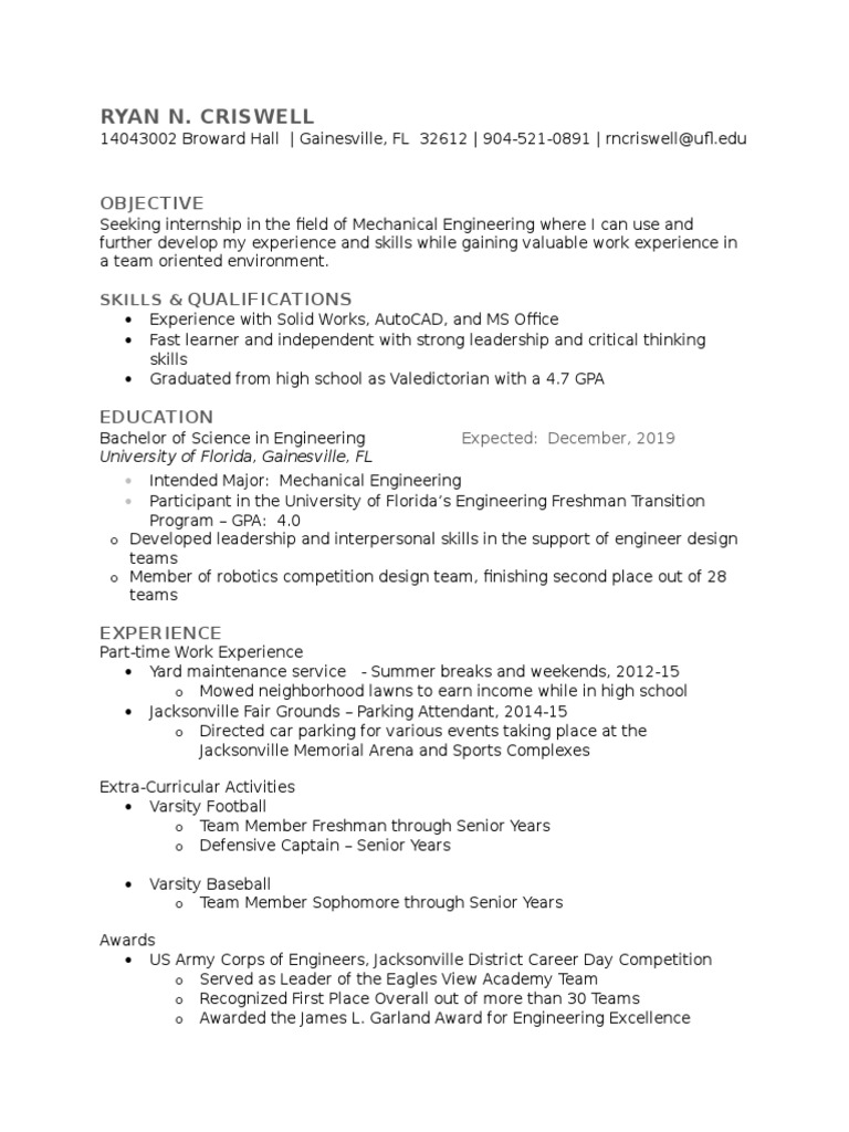 Ryan Resume | PDF