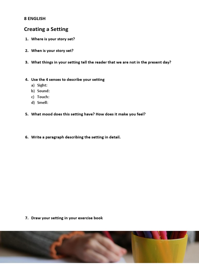 Creating A Setting | PDF