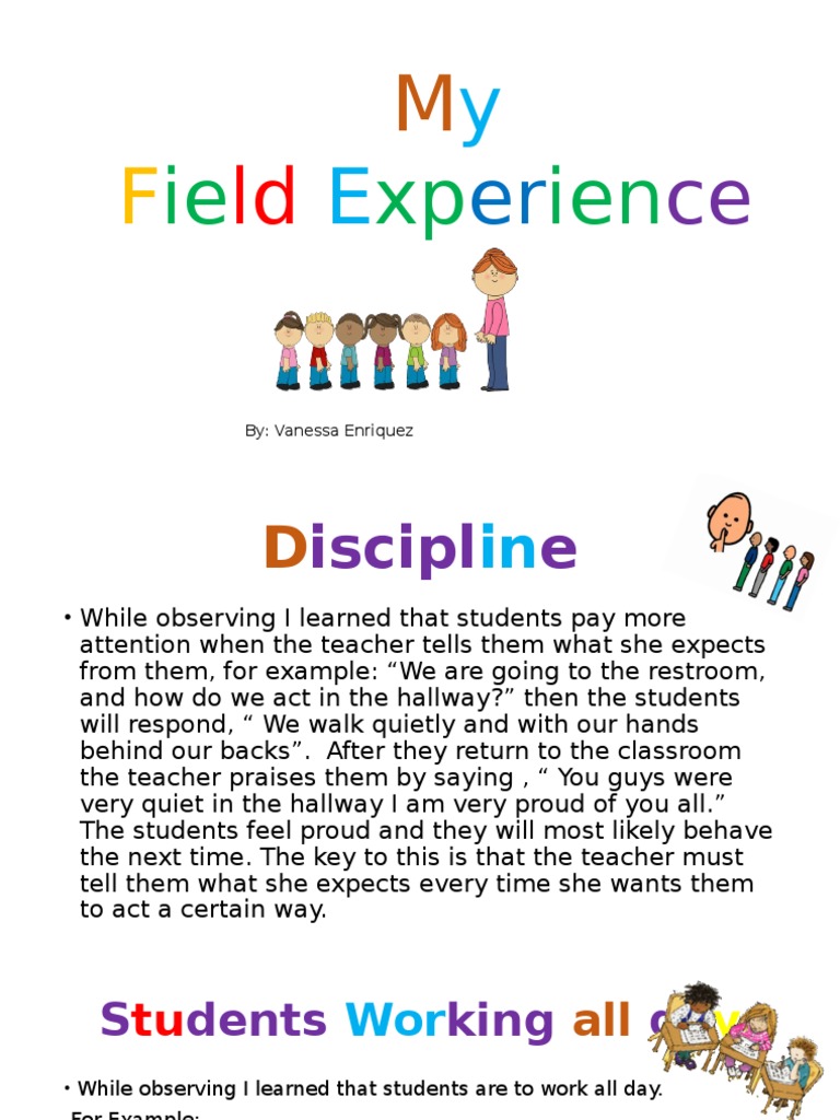 Classroom Management Insights from Field Experience | PDF | Self ...