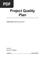 Construction Project Quality Plan (PQP) | PDF | Quality Assurance ...