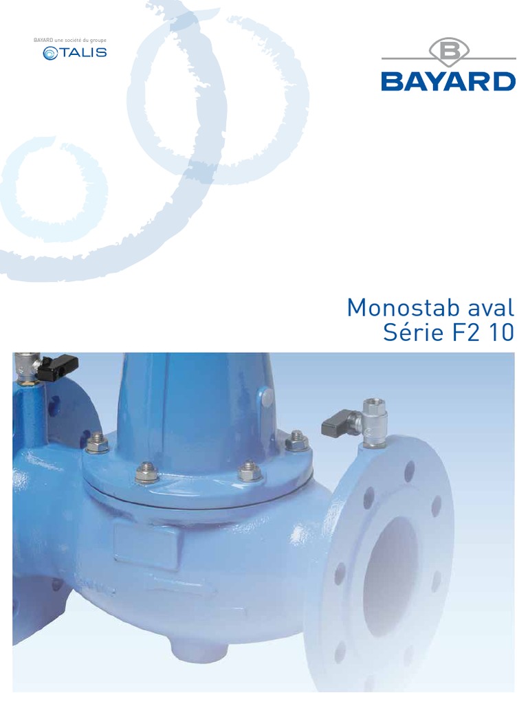 Stabilisateur de pression Monostab Bayard | PDF | Acier inoxydable | Eau
