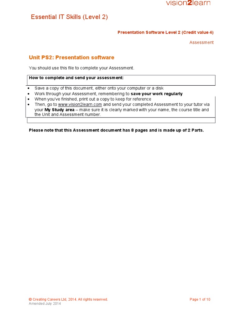 Ps2 Assessment | PDF | Page Layout | Computing