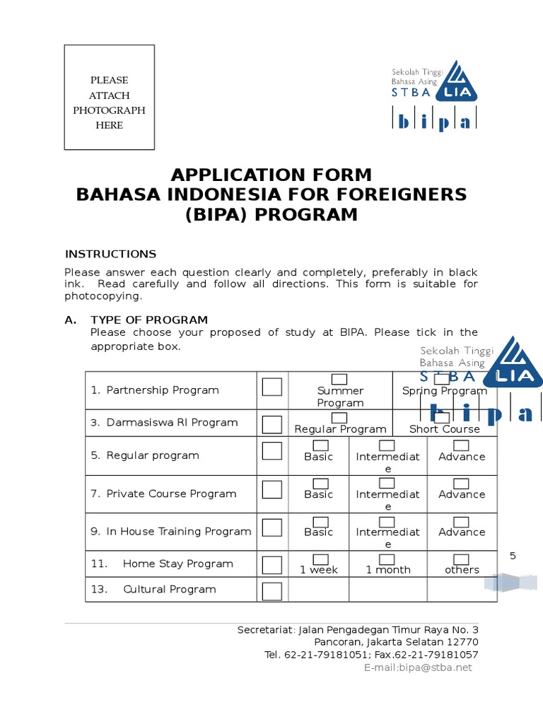 Registration Form BIPA | PDF | Social Institutions | Social Science