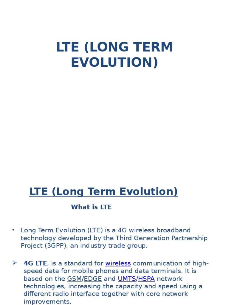 LTE Call Flows | Lte (Telecommunication) | Mobile Phones