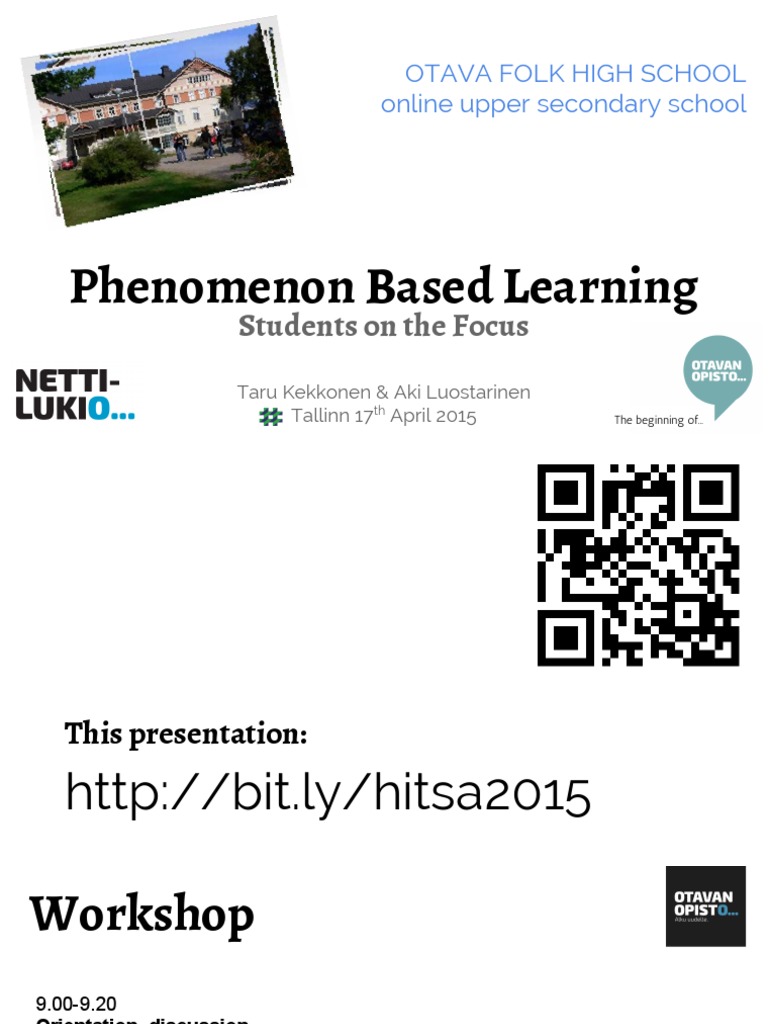 Phenomenon Based Learning | PDF | Educational Technology | Cognition