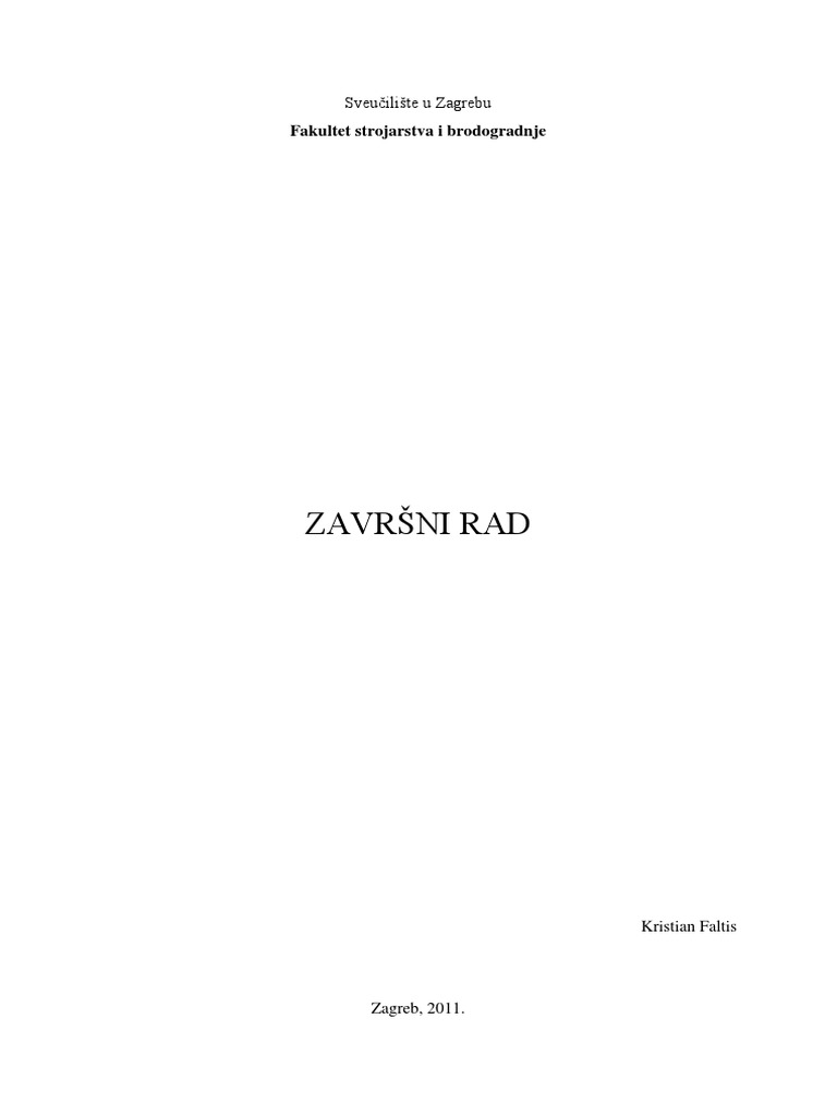 Zavrsni Rad | PDF