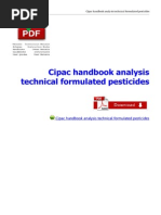 Cipac MT 184 | PDF | Filtration | Solubility