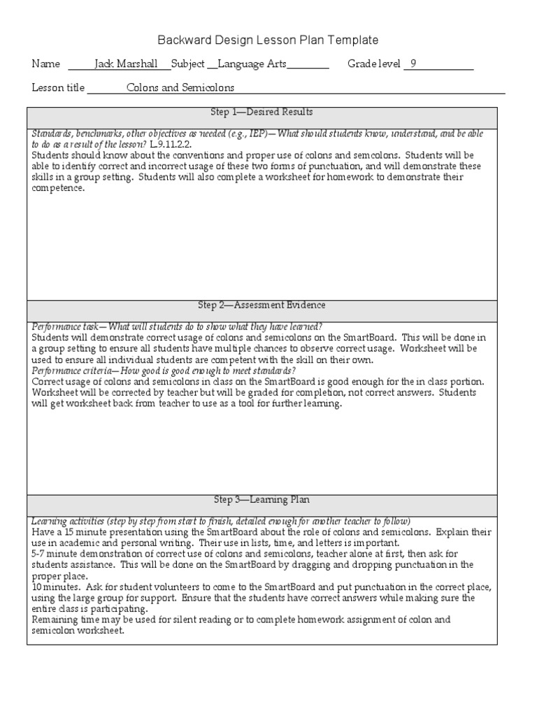 Smartboard Lesson Plan | PDF