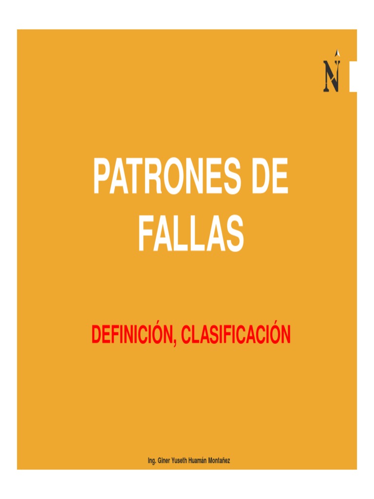 Clasificación de Patrones de Falla | PDF | Fatiga (material) | Probabilidad