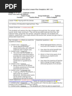 Gagne Lesson Plan Template-1.docx | Education Theory | Teaching