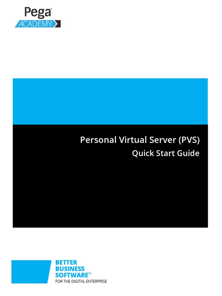 Personal Virtual Server (PVS) : Quick Start Guide | PDF | Virtual ...