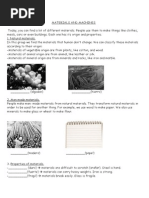 Natural vs. Man-Made Materials Worksheet | PDF