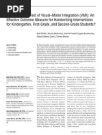 Beery Standard Score Interpretation Guide | PDF