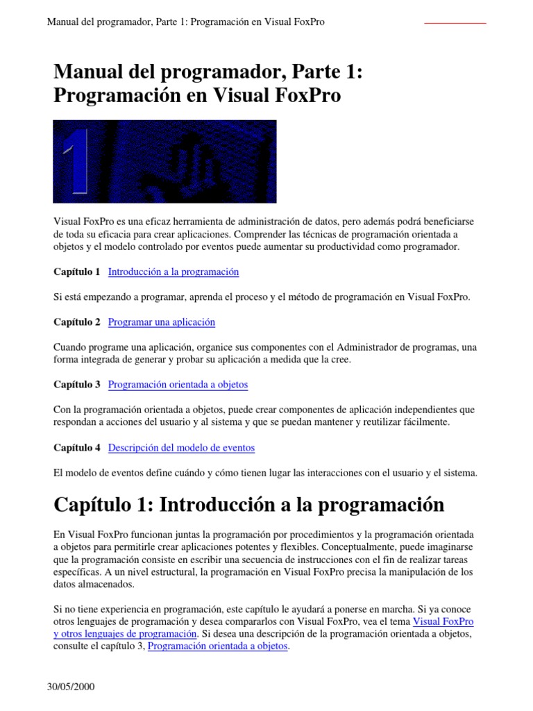 Manual Visual - Fox.pro | PDF