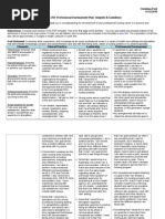 PDP Template 1 | PDF | Nursing | Competence (Human Resources)