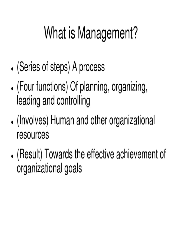 Reviewer 01 - Basic Management Concepts-B&W PDF | PDF ...