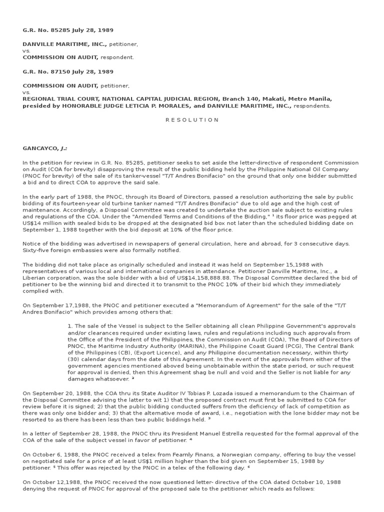 COA Vs RTC | PDF | Auction | Lawsuit