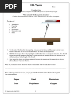 Sound Revision Worksheet | PDF | Sound | Waves