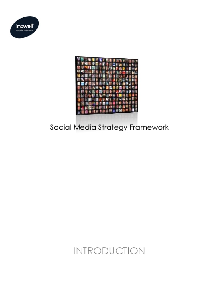 Social Media Strategy Framework - Shared | PDF | Target Audience ...