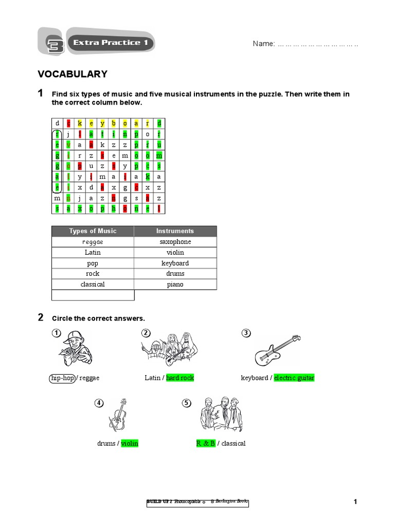 Answer Activities | PDF