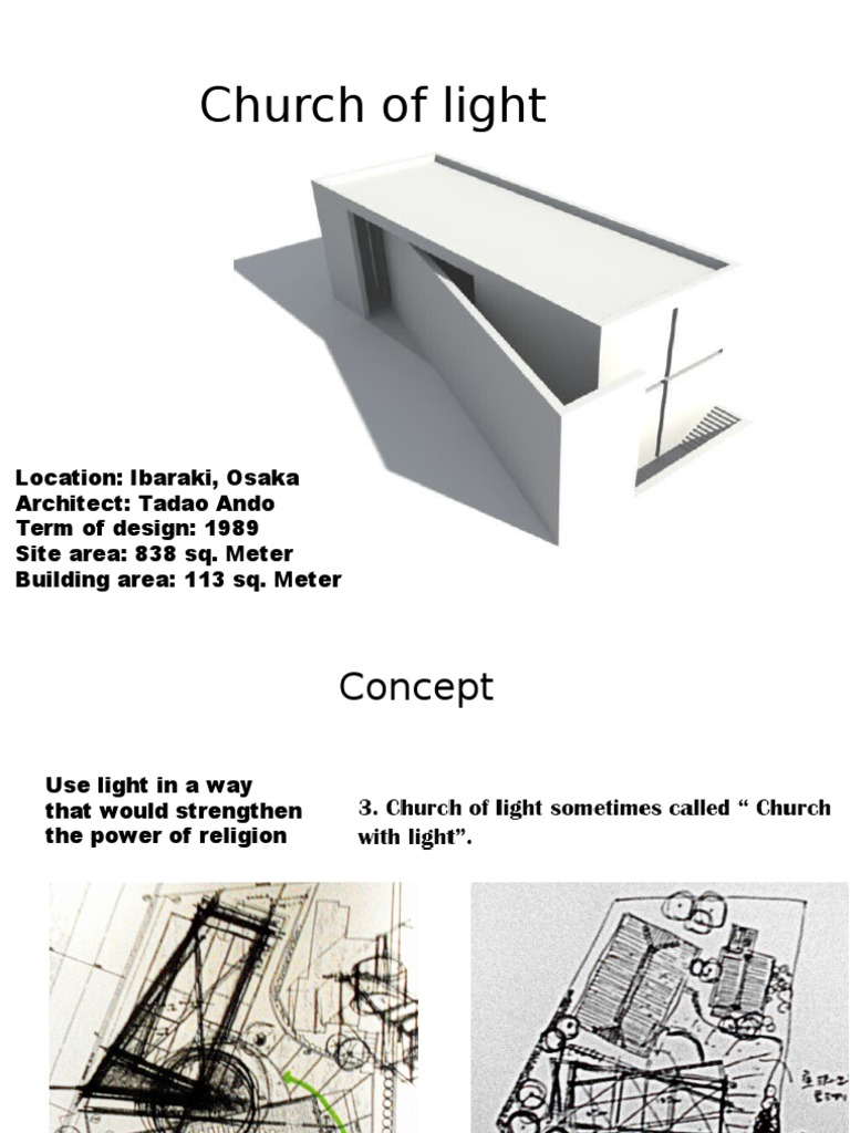 Church of Light | PDF | Building Engineering | Economic Sectors