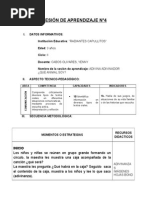 Sesion de Animales Salavjes de 3 Años | PDF | Aprendizaje | Evaluación