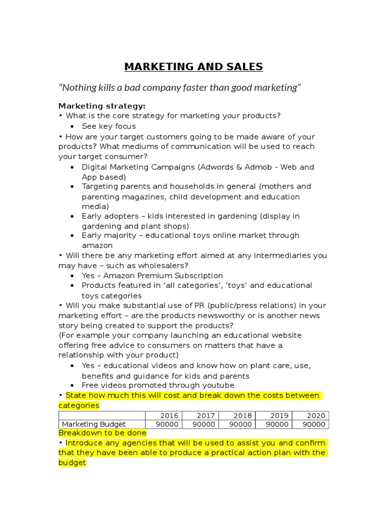 Marketing And Sales Pdf Distribution Business Amazon Com