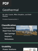 Geothermal Power Plant Diagrams | PDF