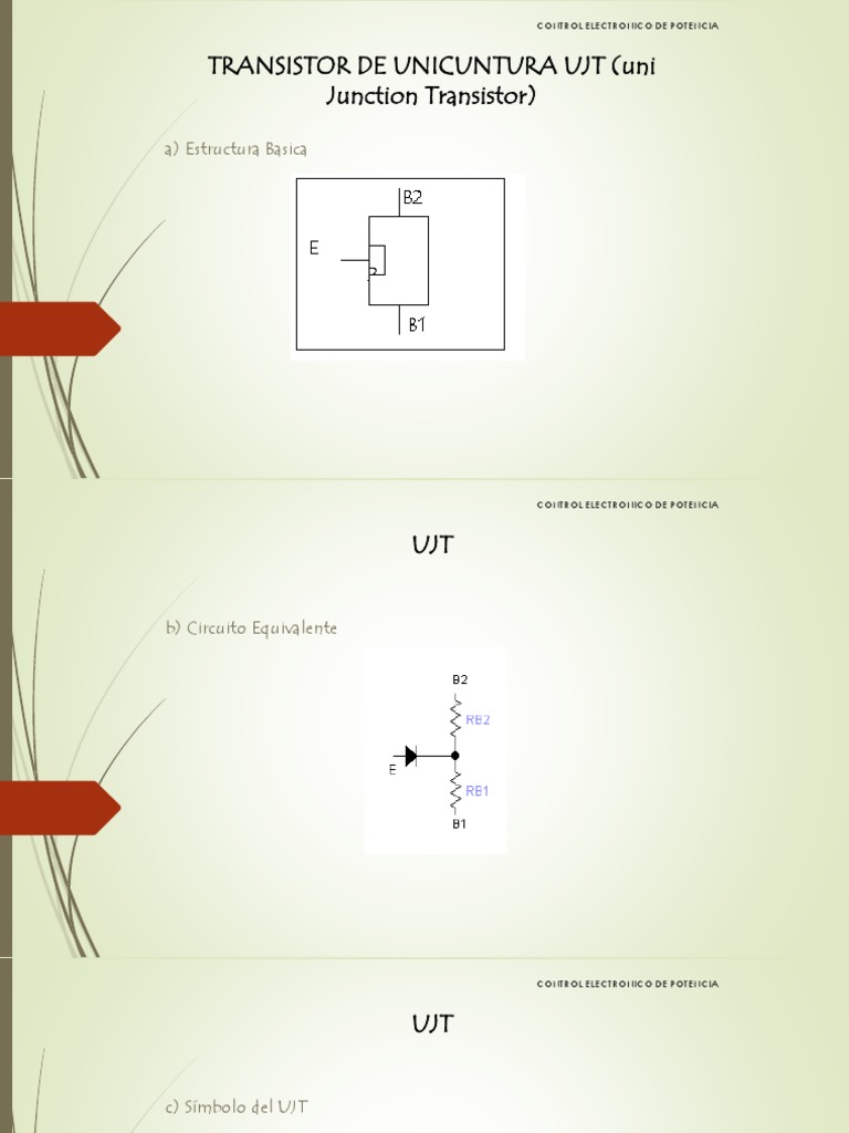 UJT | Transistor de unión bipolar | Transistor