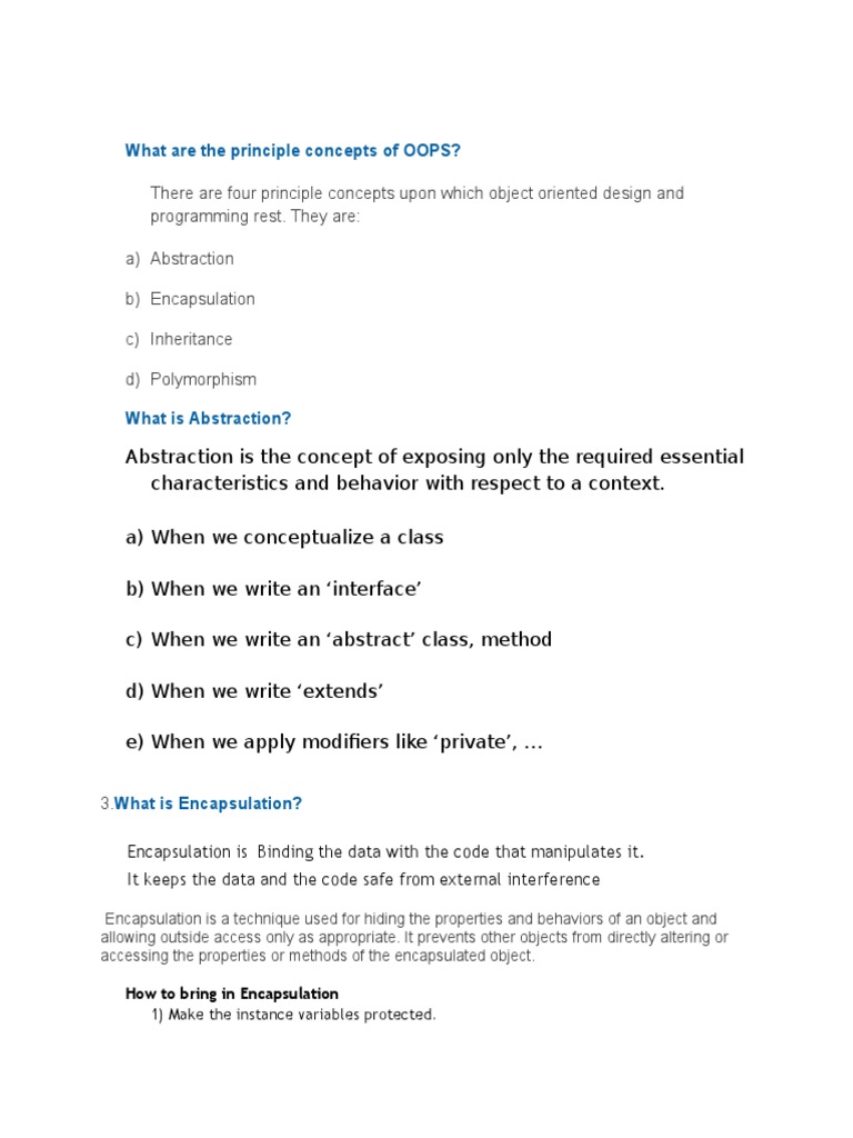 Java Interview Questions Part 1 Pdf Method Computer Programming