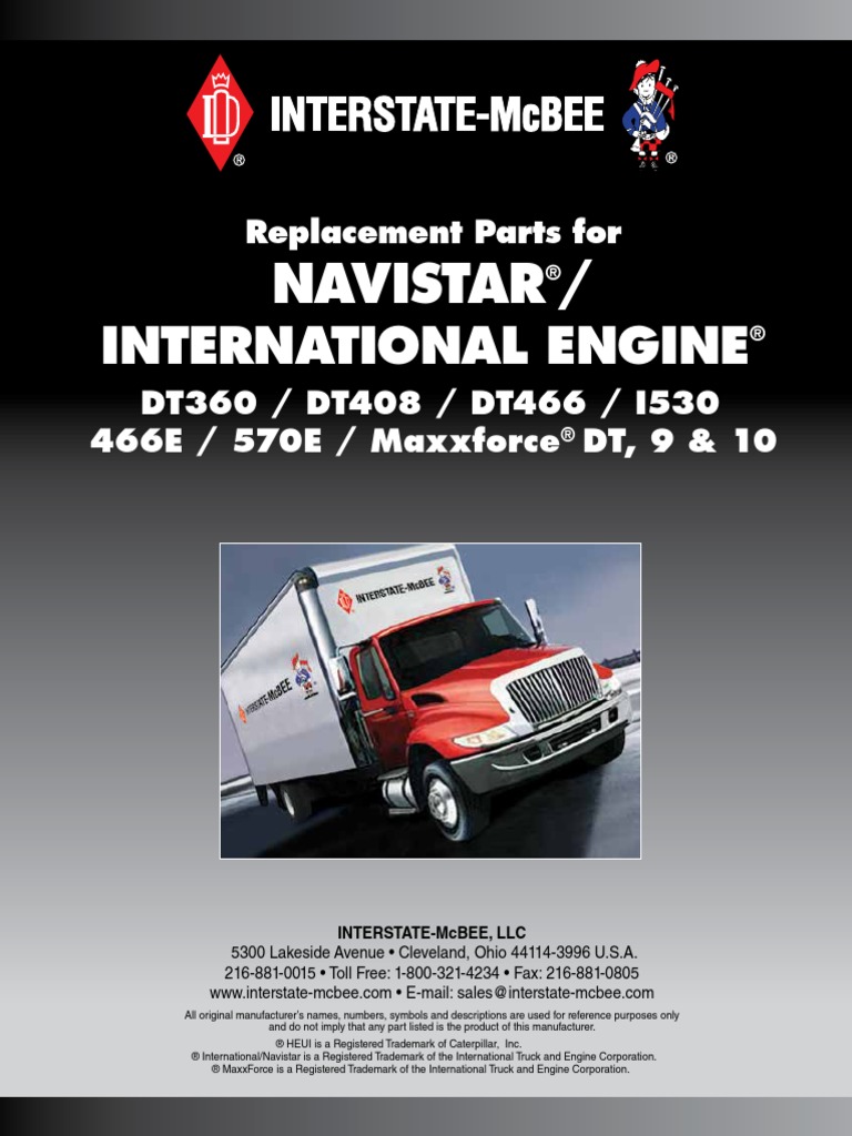 Catalogo Navistar | PDF | Piston | Cylinder (Engine)